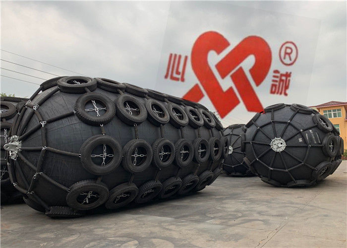 50type Pneumatic Rubber Dock Fenders With Tyres Annd Chain