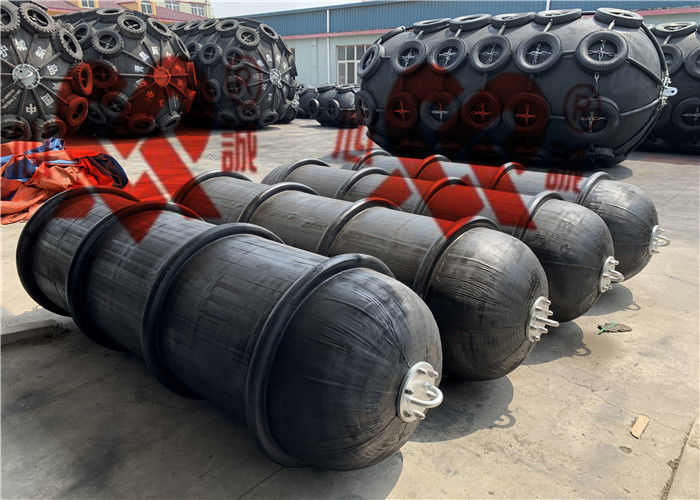 BV SGS Yokohama Floating Fenders Pneumatic With Hot Galvanizing Chain
