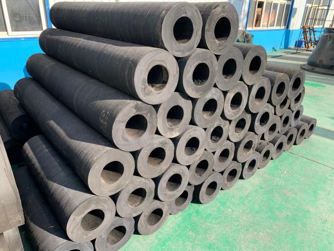 Various Installation Rubber Cylindrical Boat Fenders High Energy Absorption