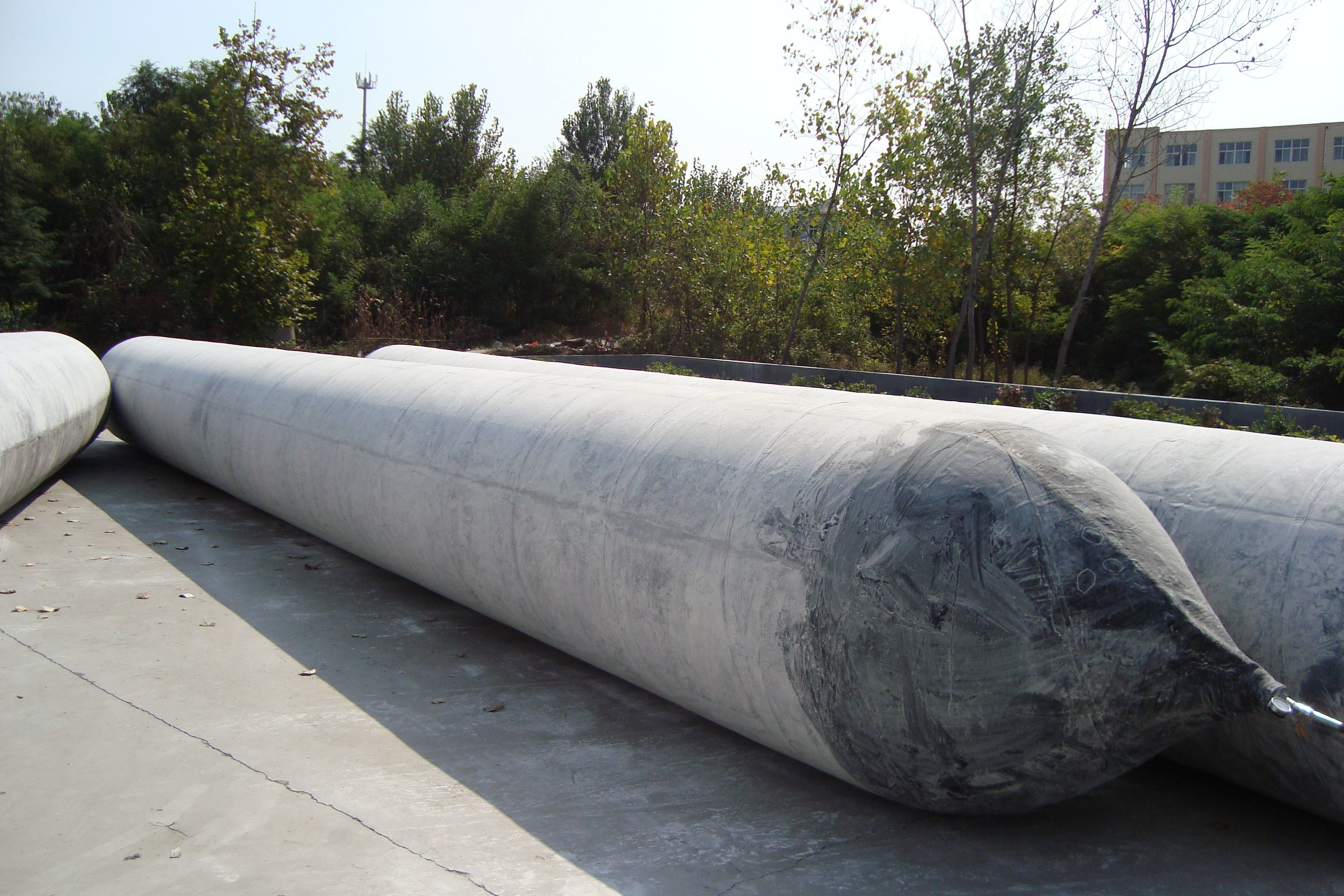 0.8m 3.5m Diameter Range Salvage Rubber Airbag Salvage Pontoon for ...
