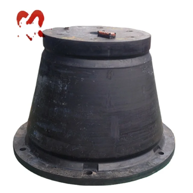 High E/R.H Value And Good Weather Resistance Cone Rubber Fender Features