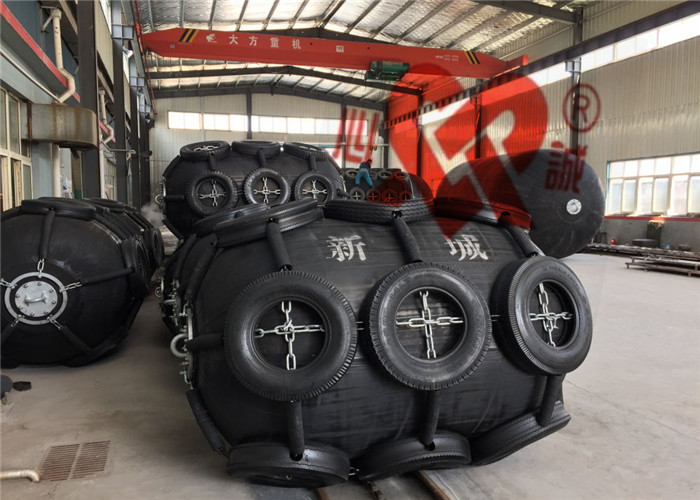 Ship Docking Floating Pneumatic Fender 0.05Mpa STS Yokohama Ship ...